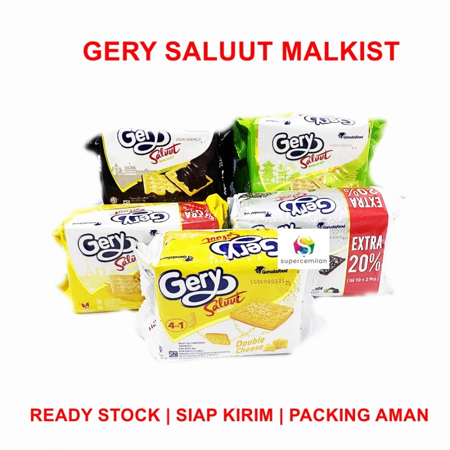 Gery Saluut Malkist Chocolate / Coconut / Sweet Cheese / Matcha 105 ...