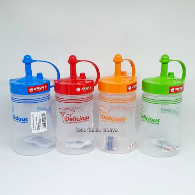 Botol Saos Kecap Botol Kecap Plastik LION STAR 300ml BAHAN TEBAL ...