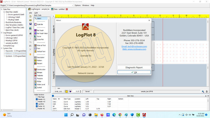 RockWare LogPlot 8 Revision Update 2022 Lancar Jaya Saat Dicoba Gan ...
