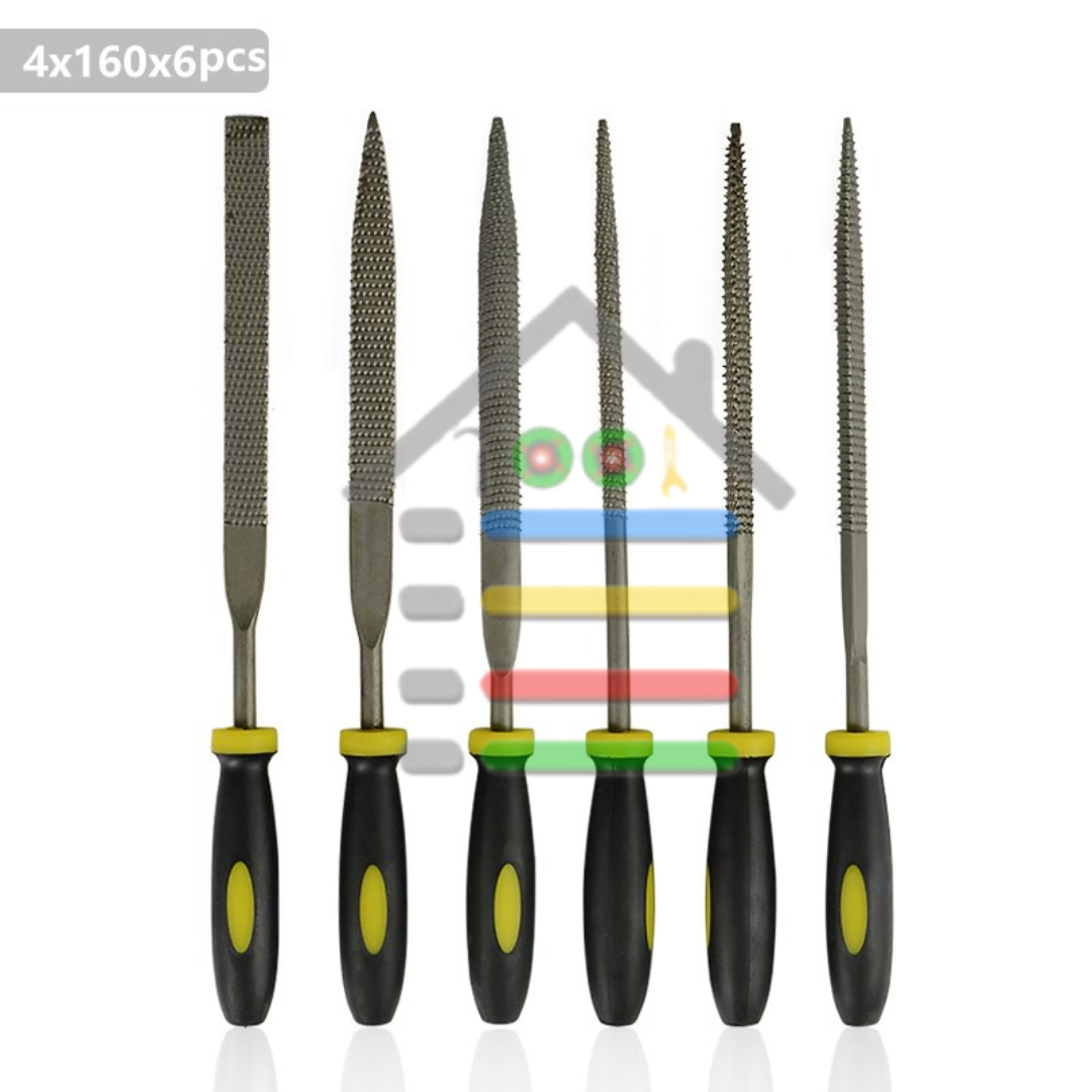 6in1 KIKIR TANGAN MINI METAL FILING RASP MEEDLE FILE WOOD TOOLS SET ...