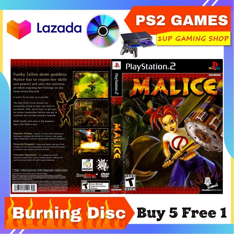 Kaset DVD Game PS2 Malice | Lazada Indonesia