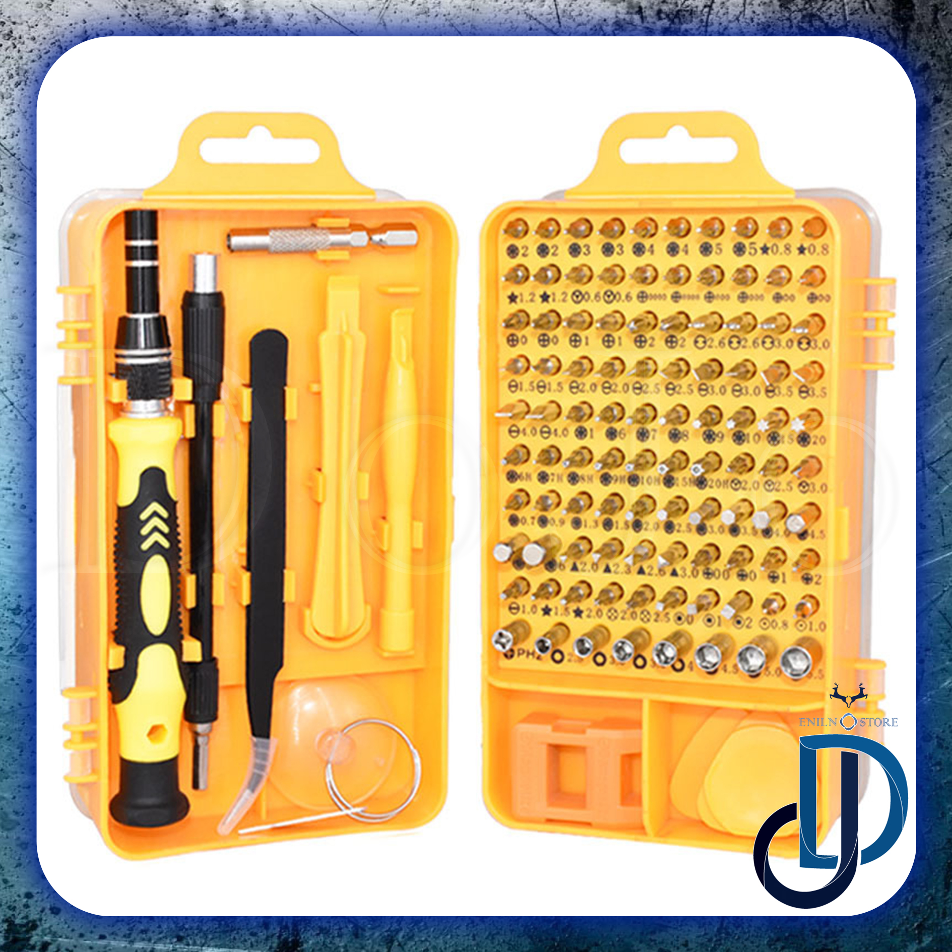 Obeng Set 115 in 1 - Untuk Reparasi Perangkat Komputer & Handphone ...