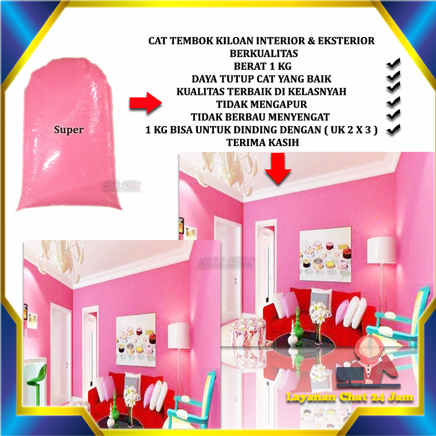 Cat Tembok Multiguna / Cat Tembok Minyak 1Kg / Cat Tembok Anti Air Dan ... Cat Tembok Multiguna / Cat Tembok Minyak 1Kg / Cat Tembok Anti Air Dan ...