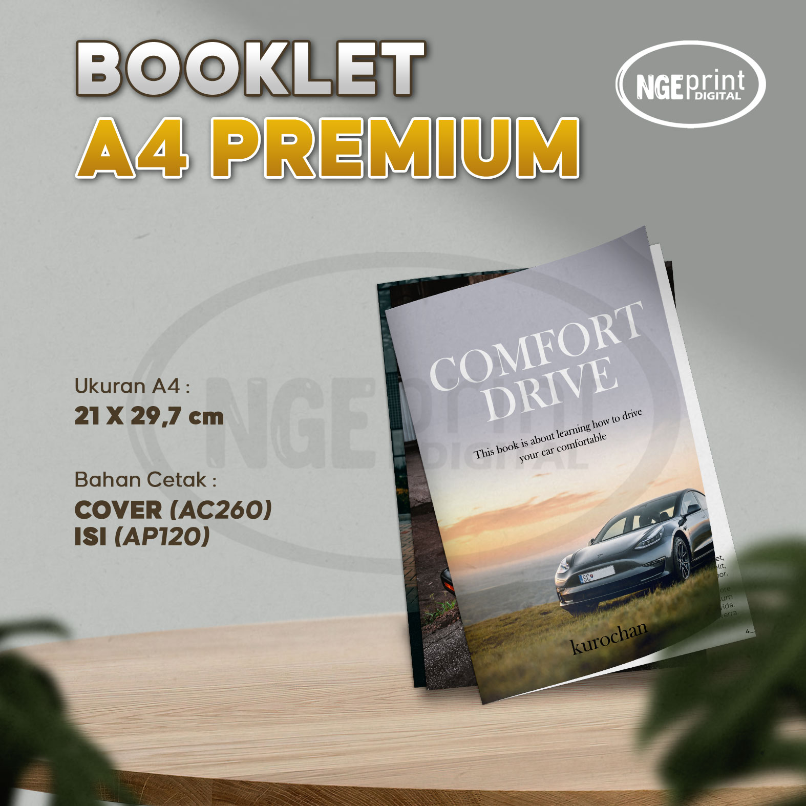 Cetak Company Profile A4 [PREMIUM] Custom / Cetak Buku Booklet A4 ...