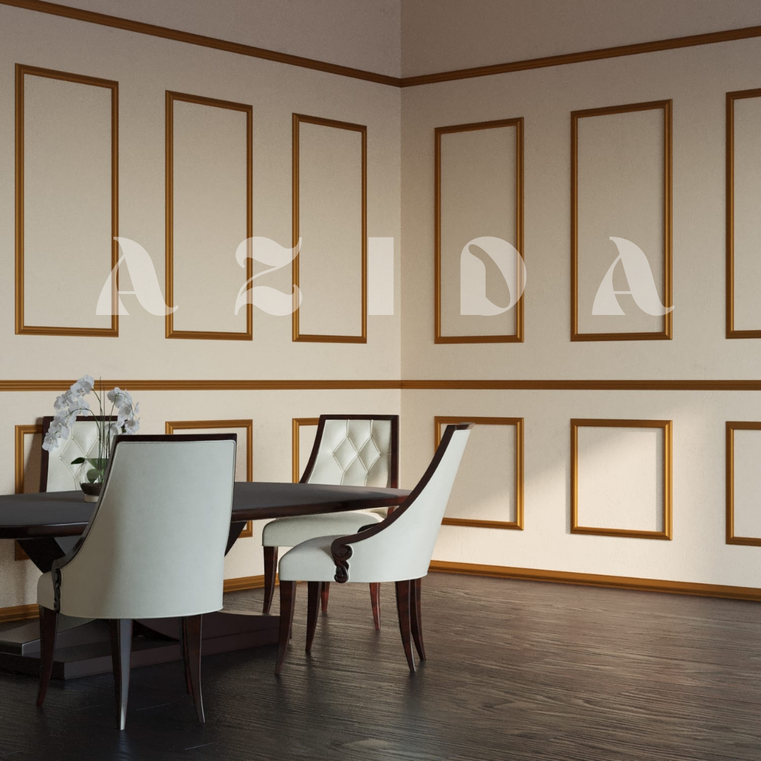 Wall Moulding List Profil Kayu List Dinding Kayu Bahan Mahoni Grade A ...