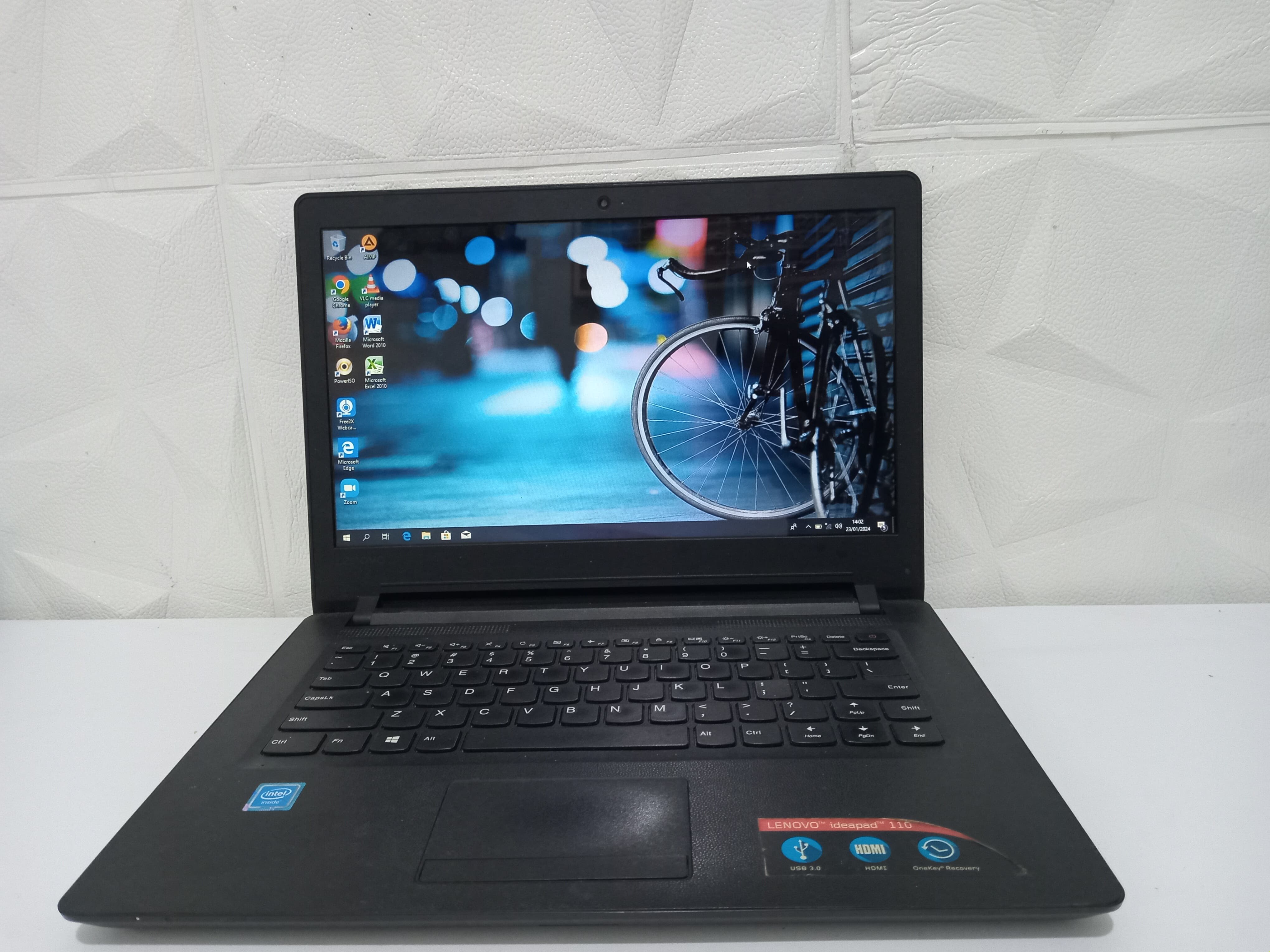Laptop lenovo ideapad 110 2gb ram 500gb hdd processor intel celeron N3160 MURAH DAN FULLSET ...