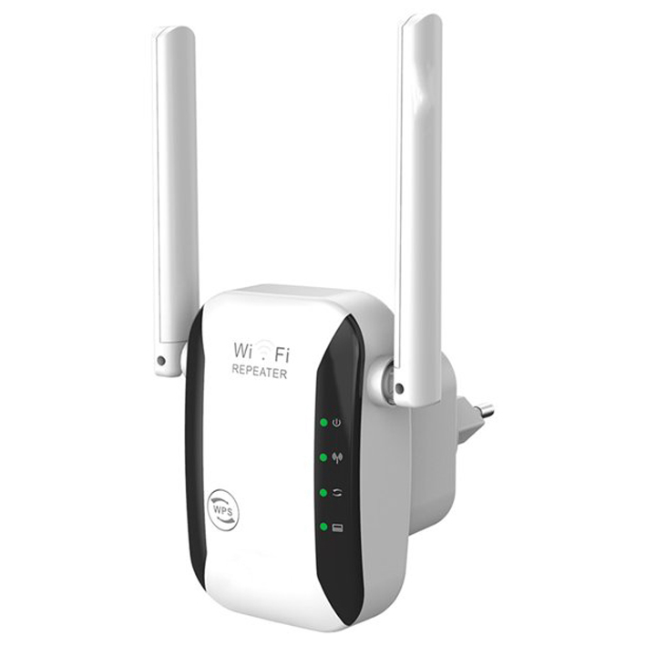 WiFi Repeater Extender DUA Antena 300 Mbps Penguat Sinyal Wifi ...