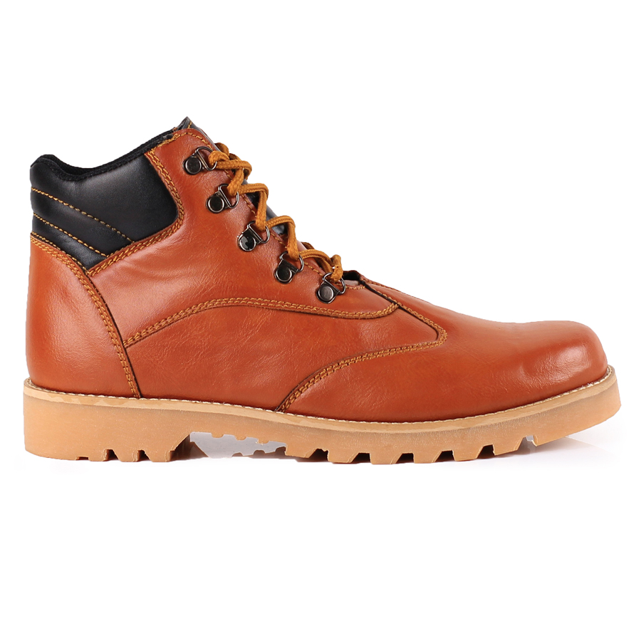 Sepatu Safety Boots Tinggi Touring Riding Pria Cowok Ujung Besi Motor ...