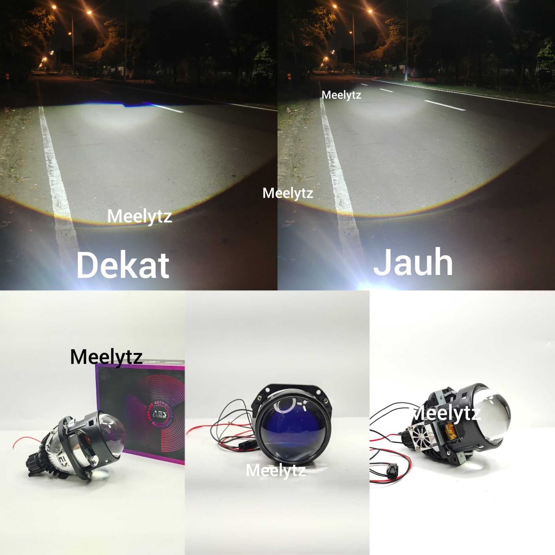 Lampu utama Biled 2.5 inc wst gen 2 BlueLens AES Projector | Lazada ...