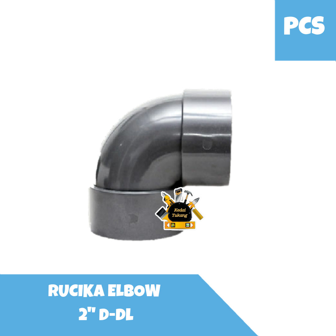 KEDAI TUKANG - RUCIKA Elbow 2 inch D - DL / Keni Knie | Lazada Indonesia