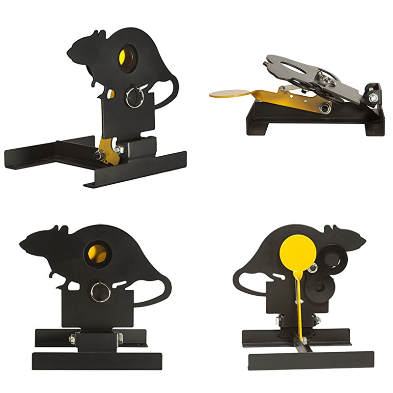 Practice Targets Heavy Duty Steel Resetting Field Target Fireing Paint ...