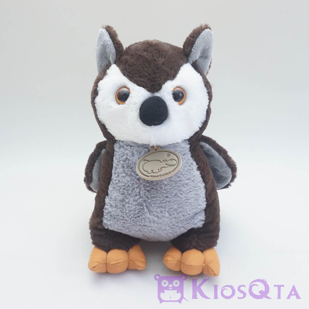 Boneka owl burung hantu coklat tua new | Lazada Indonesia