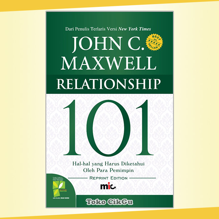 Buku Relationship 101 | John C. Maxwell | Lazada Indonesia
