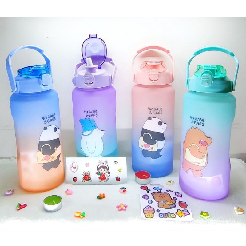 BOTOL MINUM 2 LITER 1.3 LITER BOTOL MINUM VIRAL 2 LITER BOTOL GRADASI 2 ...