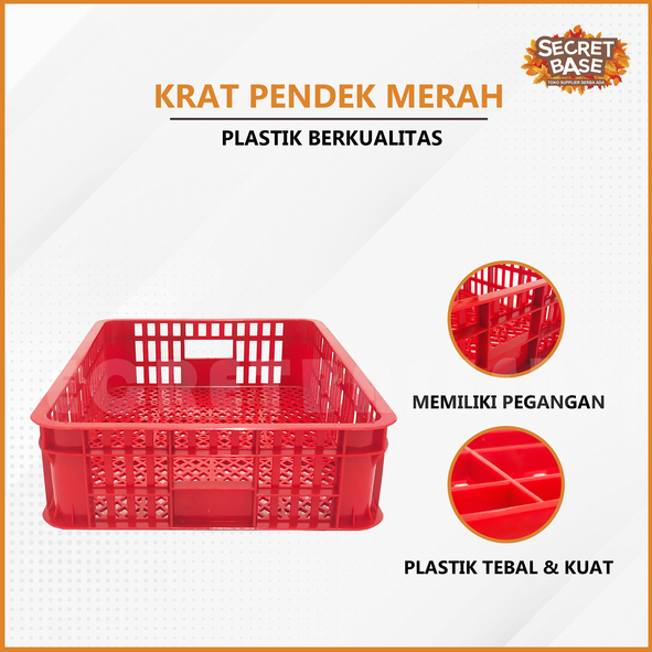 KRAT PENDEK - Keranjang Serbaguna / Keranjang Roti / Keranjang Plastik ...