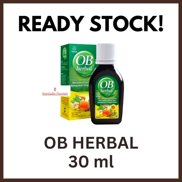 Deltomed OB Herbal Dewasa Obat Batuk Herbal 60ml 30ml Terbaru Terbaik ...