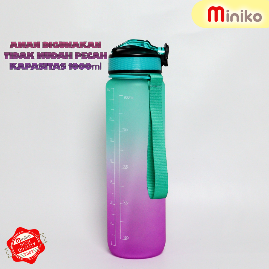 Botol Air Minum Viral Motivasi Botol Minum Viral 1 LITER | Lazada Indonesia