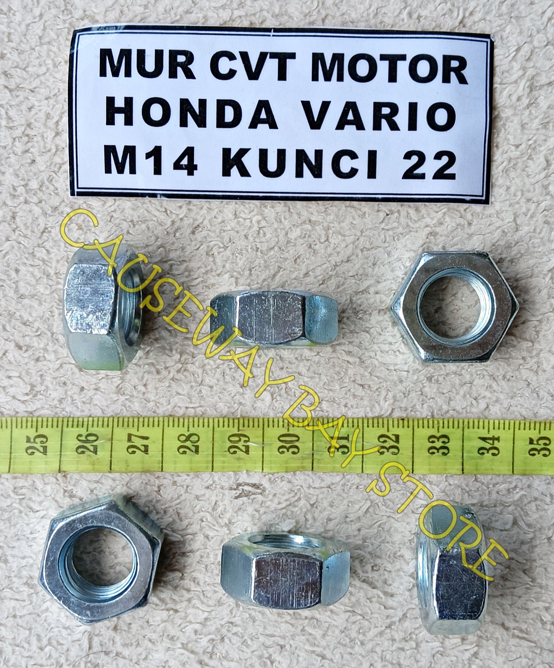 Mur CVT MOTOR HONDA VARIO M14 KUNCI 22 | Lazada Indonesia