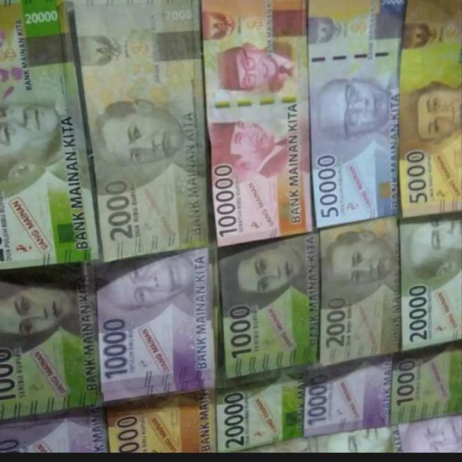 1 PCK MAINAN DUIT DUITAN LEMBAR MIRIP ASLI ISI 100 LEMBAR | Lazada ...