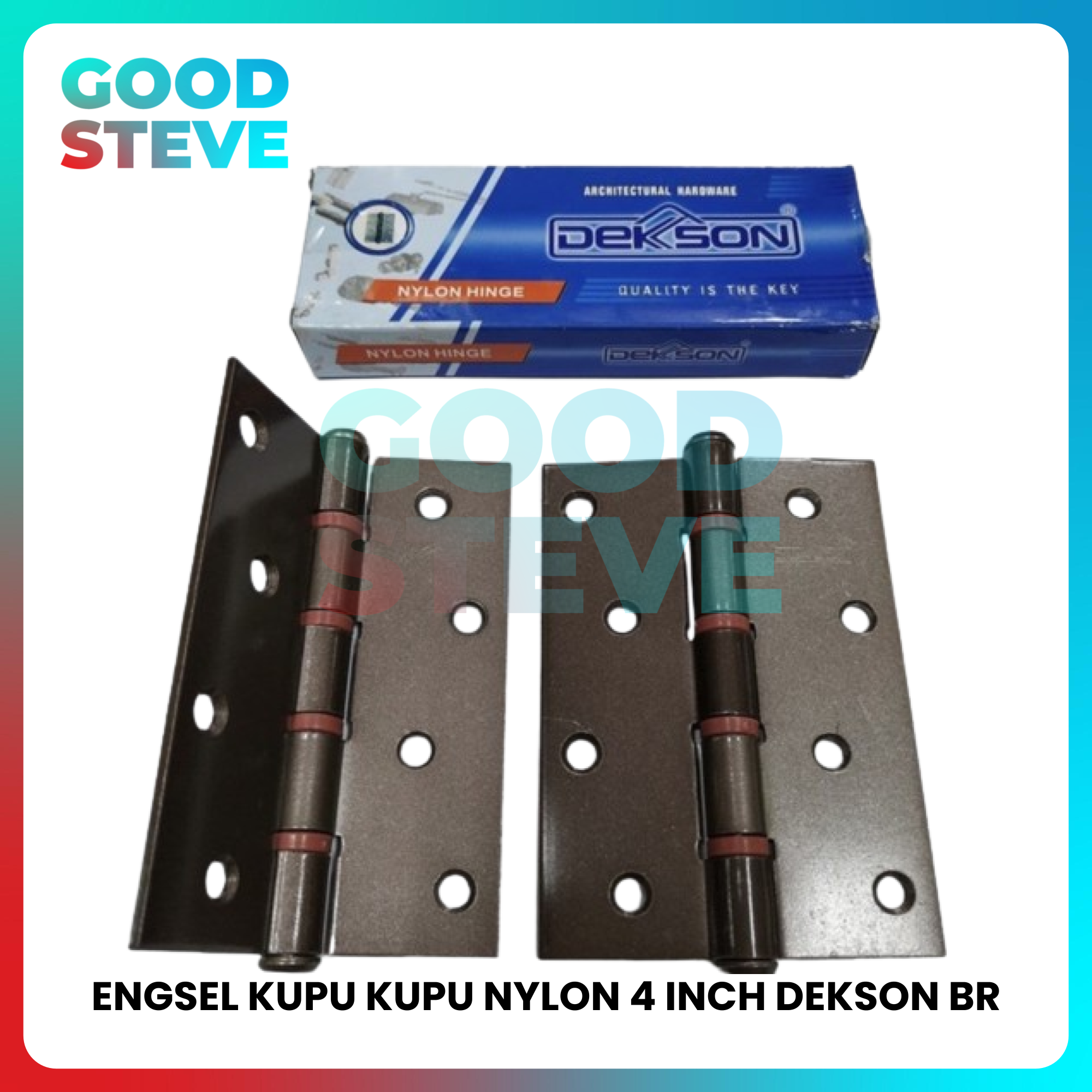 Engsel kupu kupu nylon hinge 4 inch Dekson engsel pintu Dekkson Brown ...