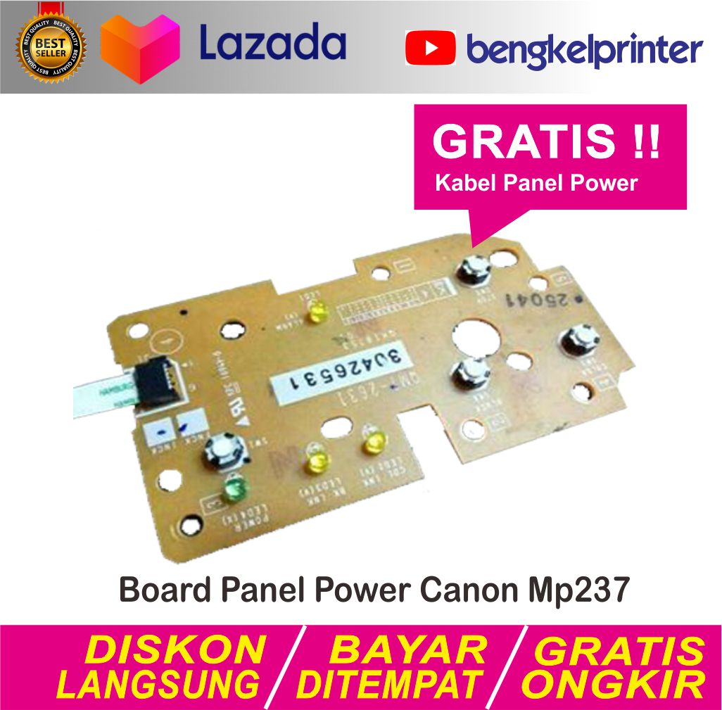 Board Panel Canon MP237 Mp230 | Mainboard PCB Panel Display MP 237 ...