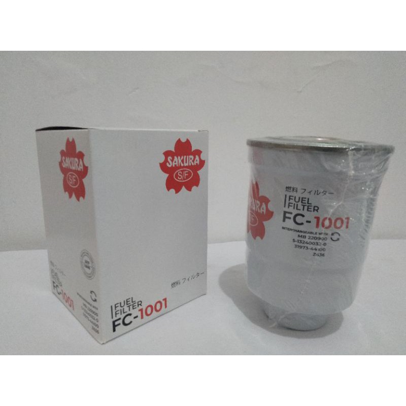 Filter Solar Fuel Filter Mitsubishi Sakura FC-1001 L300 Kuda Isuzu ...