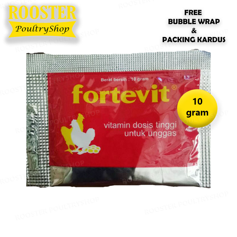 Vitamin Fortevit 10 gram vitamin dosis tinggi unggas Fortevit Vitamin ...
