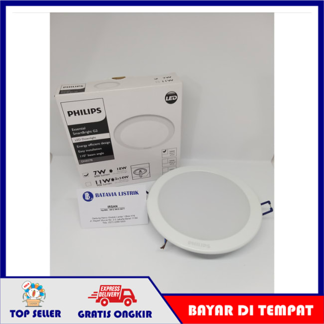 PHILIPS Downlight LED DN027B 7 Watt 5 inch | Lazada Indonesia