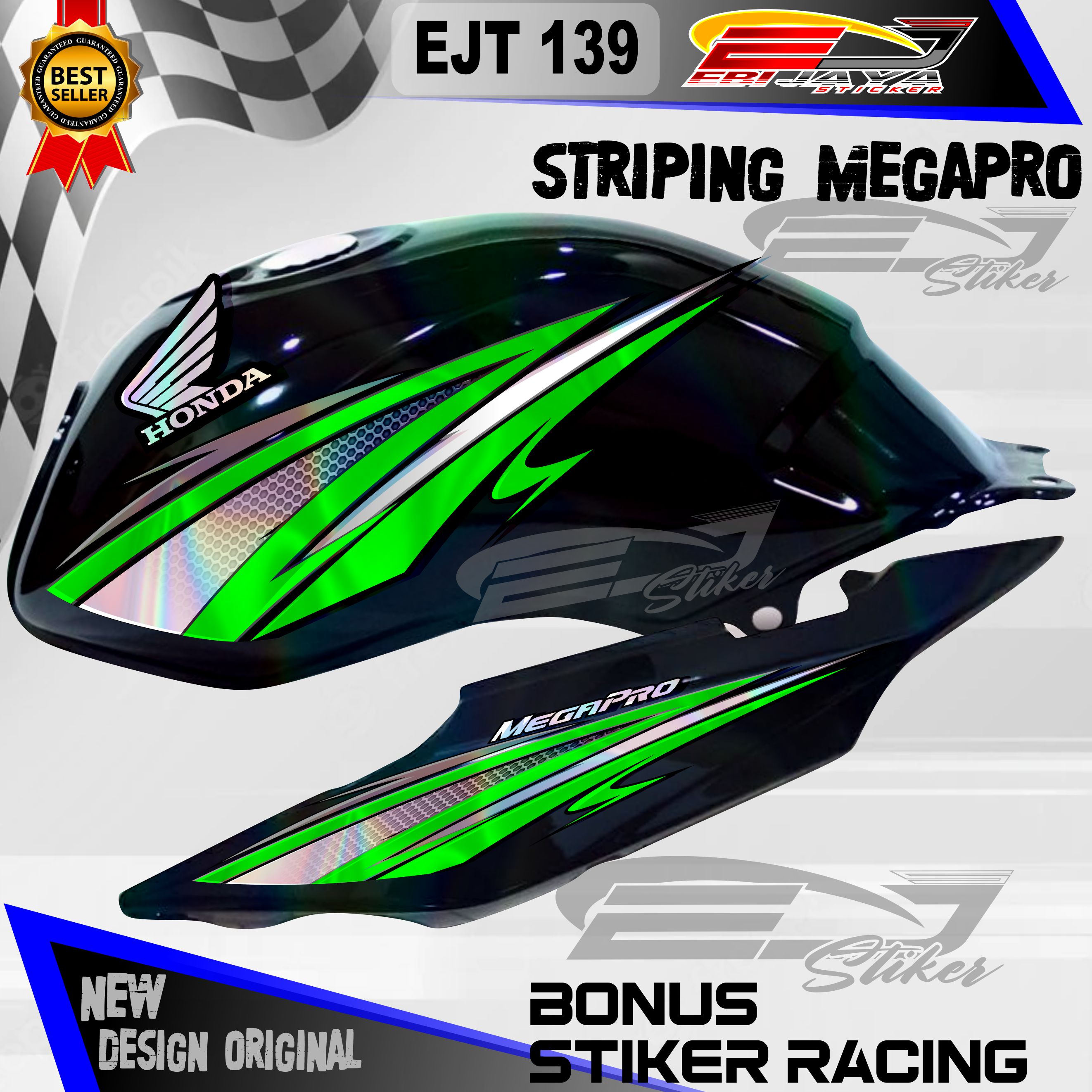 VARIASI STRIPING MOTOR MEGAPRO PRIMUS LIS BODY MOTOR MEGAPRO STRIPING ...