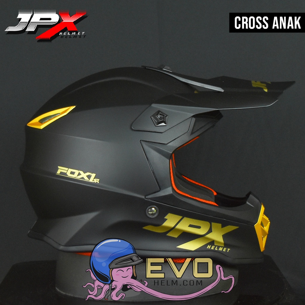 HELM CROSS ANAK JPX ORIGINAL UMUR 5 - 14 TAHUN JPX - HELM JPX FOX1 JR CROSS KIDS | Lazada Indonesia