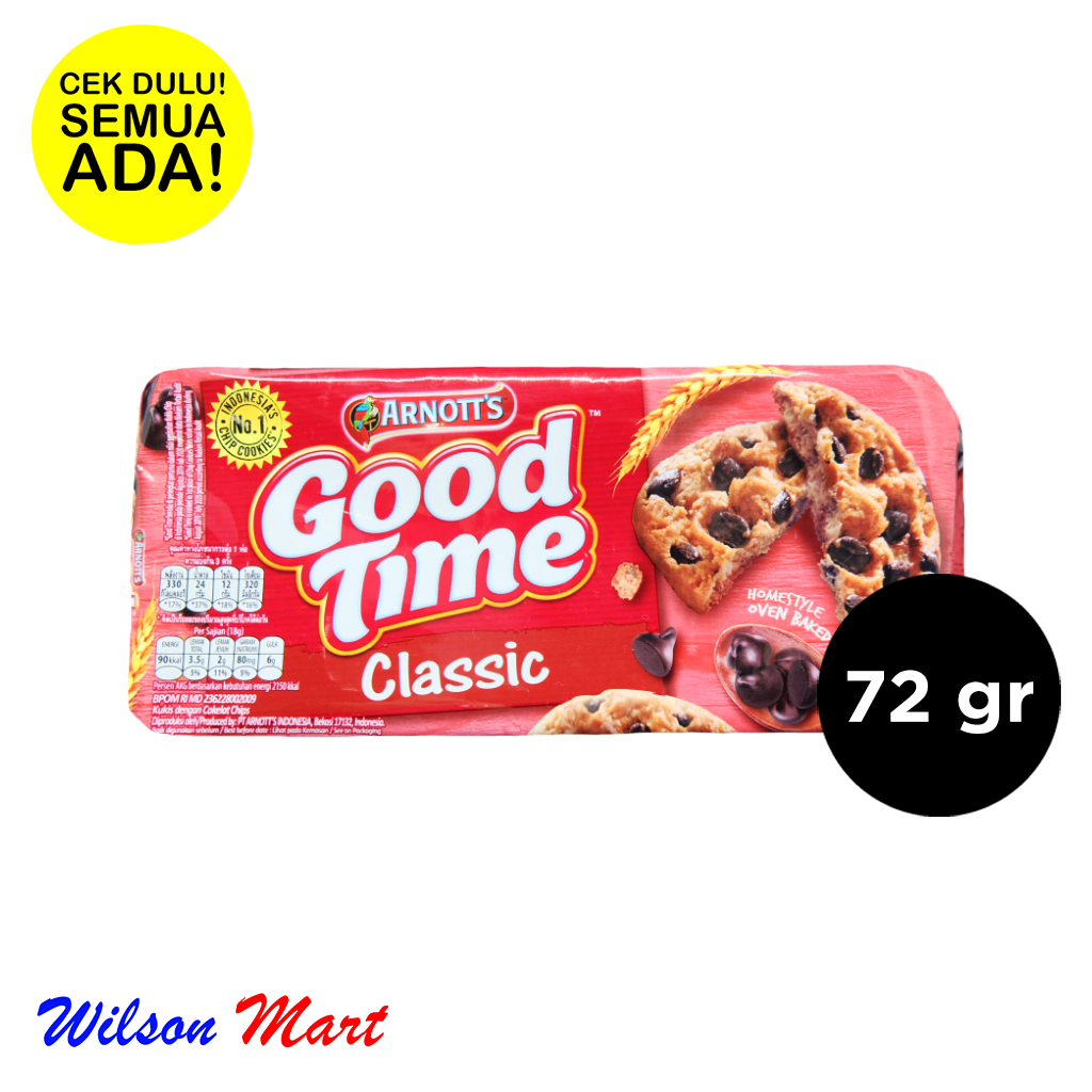 GOOD TIME CLASSIC 72 GRAM ARNOTTS | Lazada Indonesia