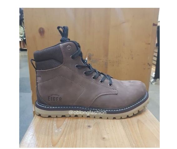 Eiger Sepatu Boots Pria Dauerhaft 1.0 - Brown | Lazada Indonesia