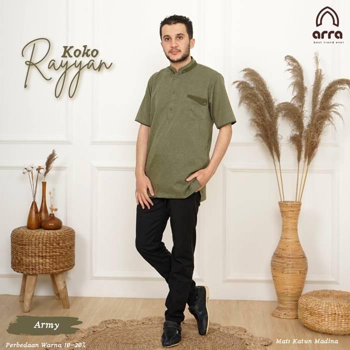Baju Muslim Keluarga Couple Sarimbit Rayyan bahan Katun Madina mix ...