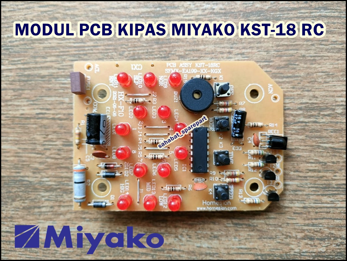 MODUL PCB KIPAS ANGIN MIYAKO KST-18 RC ORIGINAL | Lazada Indonesia