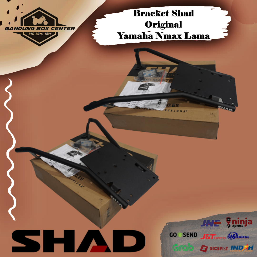 Bracket Box Shad NMax Lama atau Breket Shad Yamaha Nmax atau Braket ...