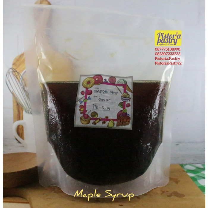 Maple Syrup Pouch 500gr (Sirup Maple) | Lazada Indonesia