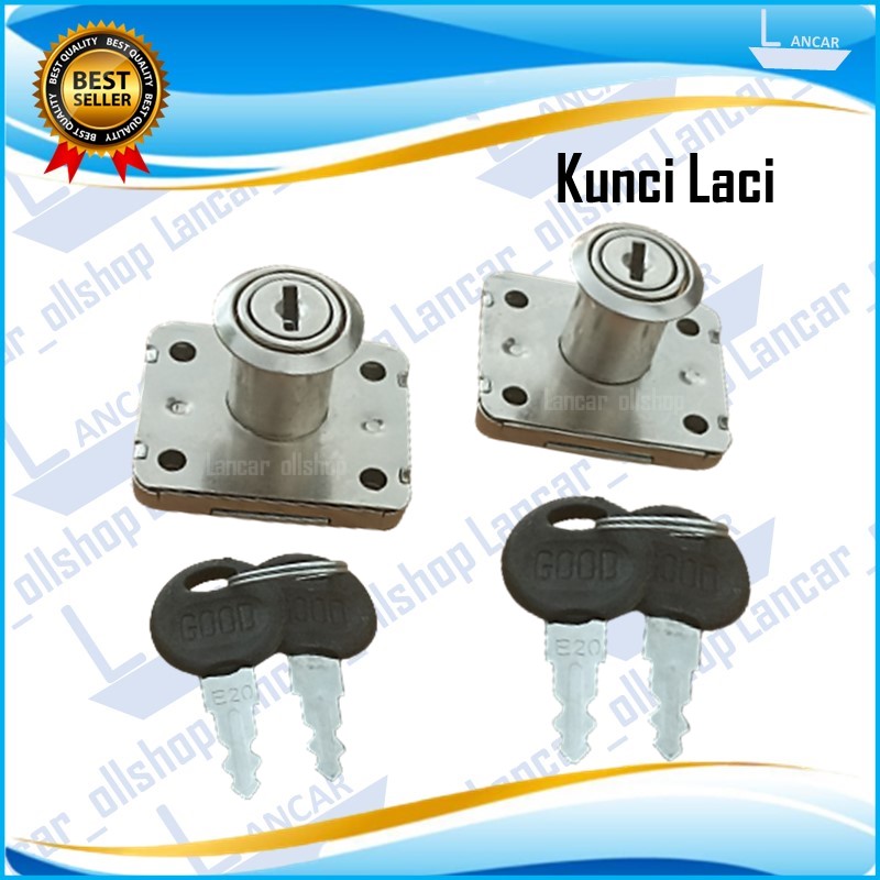 Kunci Laci / Kunci Lemari / Kunci Loker / Kunci Laci Meja Kerja Drawer ...