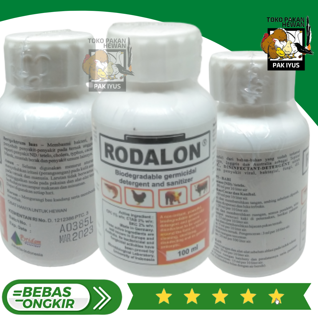 RODALON ANTISEPTIC DESINFEKTAN OBAT PEMBASMI KUMAN BAKTERI KUTU DAN ...