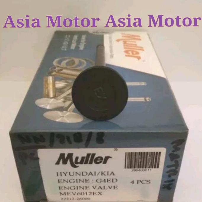 Klep Valve Api Ex Exhaust Valve Hyundai Matrix | Lazada Indonesia