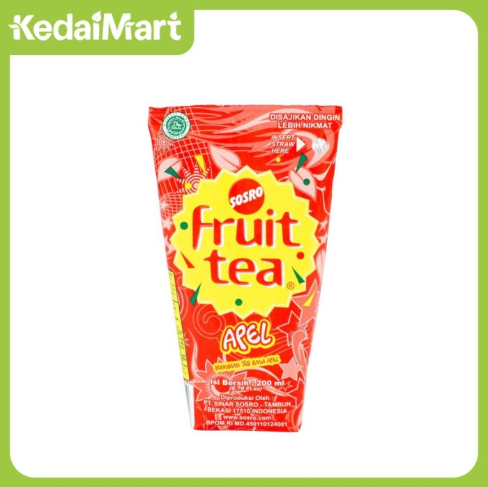 Fruit Tea Apple 200 ml | Lazada Indonesia