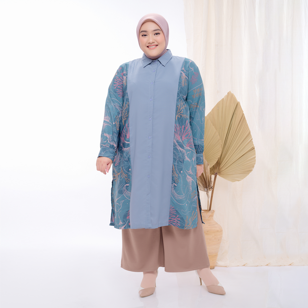 ZM Zaskia Mecca-mine tunic plus size-Beautiful Indonesia-edition ...