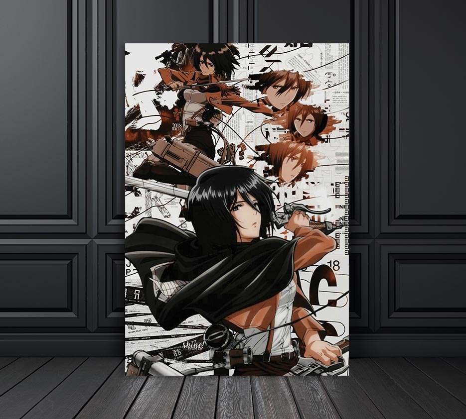 Hiasan Dinding Rumah Anime Attack on Titan/ Wall Decor AOT 9 mm ...