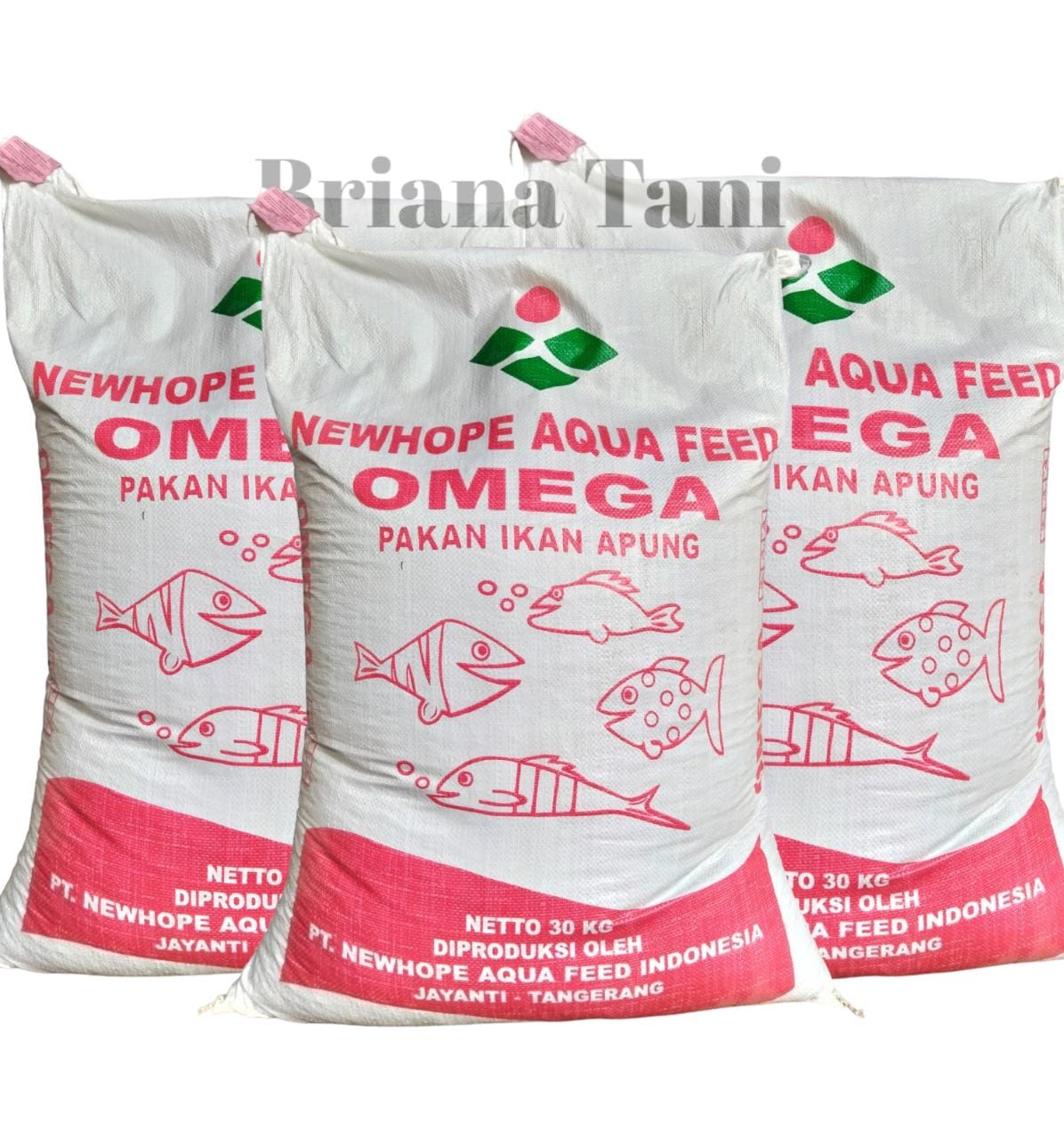 KARUNGAN 30KG OMEGA-2 Pakan Ikan Apung New hope Aqua Feed Indonesia ...