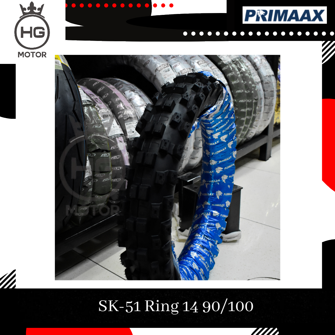 Ban Luar Trail Primaax 90 100 ring 14 SK 51 MATIC Primax 90 100 14 ...
