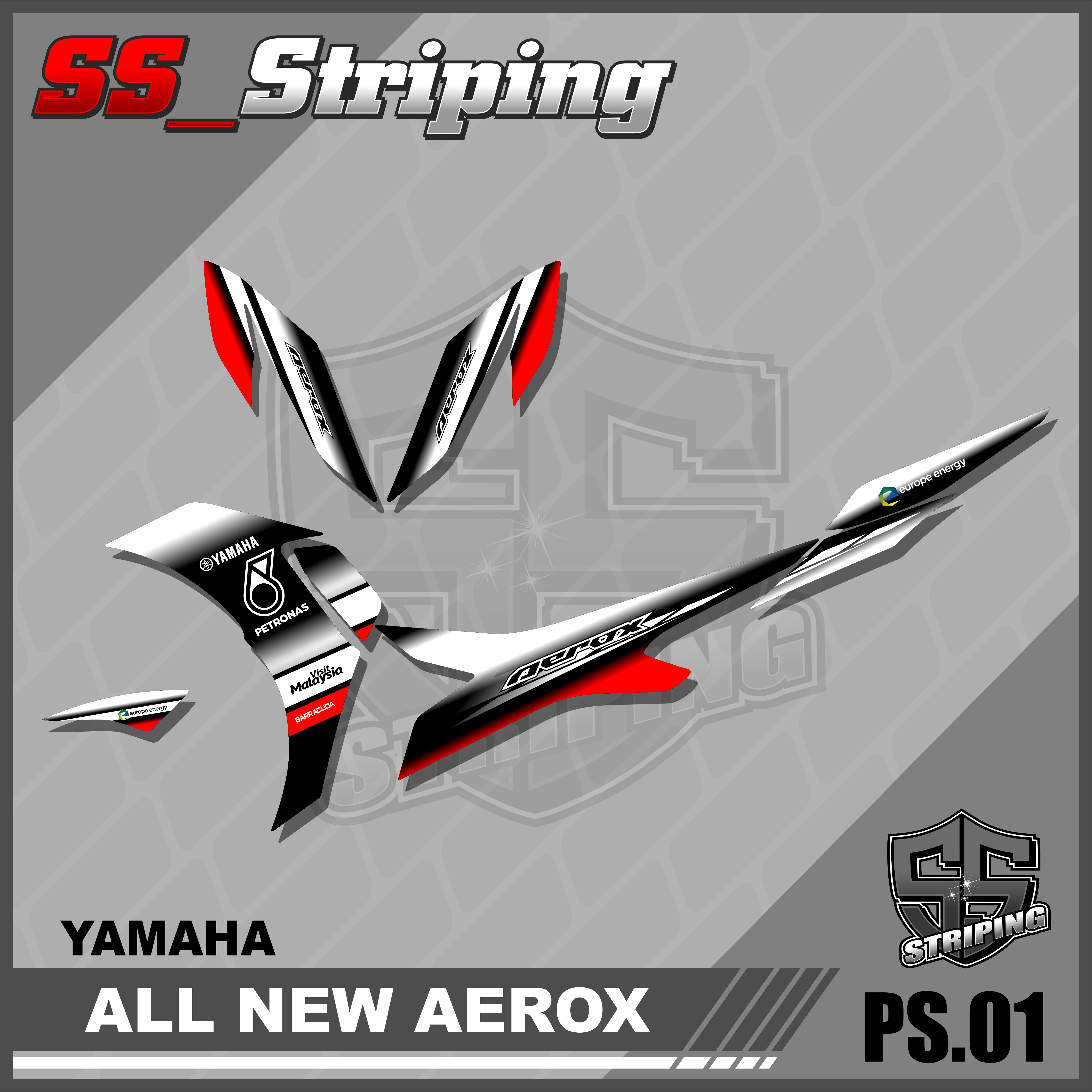 Sticker Striping List Variasi All New Aerox - Striping All New Aerox ...