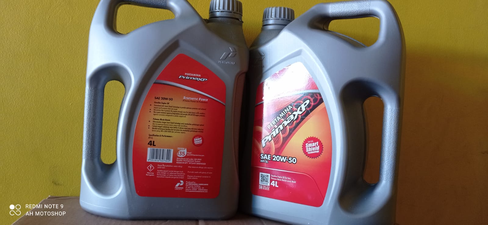 OLI Pertamina Prima XP 10W-40 Galon 4 Liter 1 DUS | Lazada Indonesia