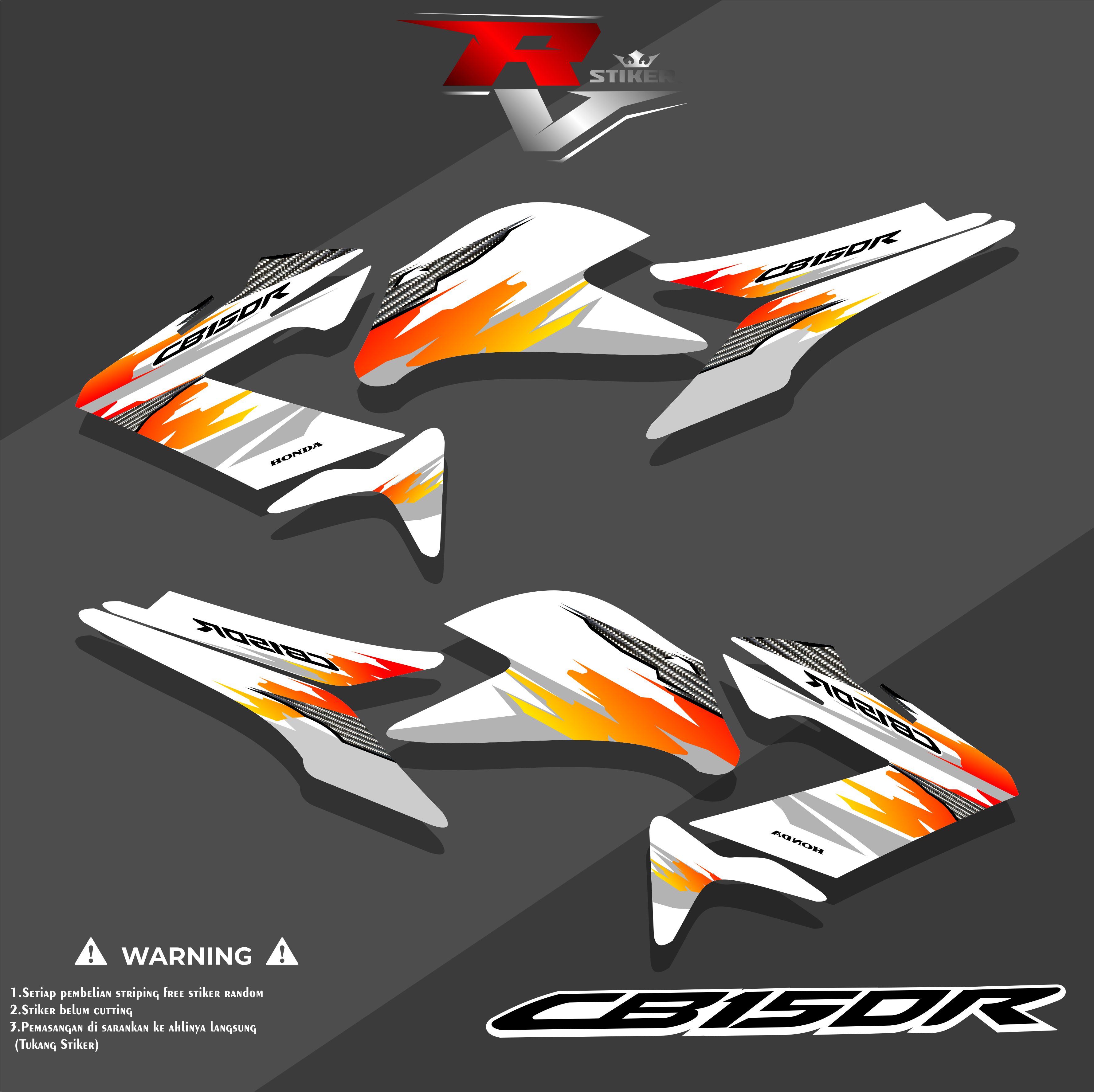 STRIPING CB150R OLD/STIKER CB150R LAMA/STRIPING CB150R | Lazada Indonesia
