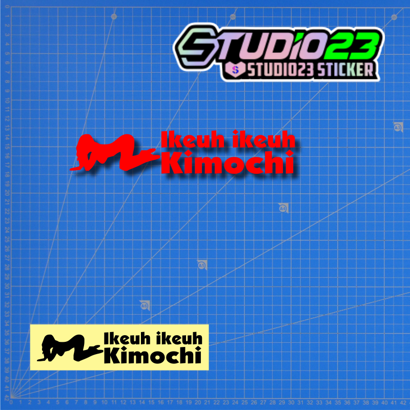 sticker ikeh ikeh kimochi | Lazada Indonesia