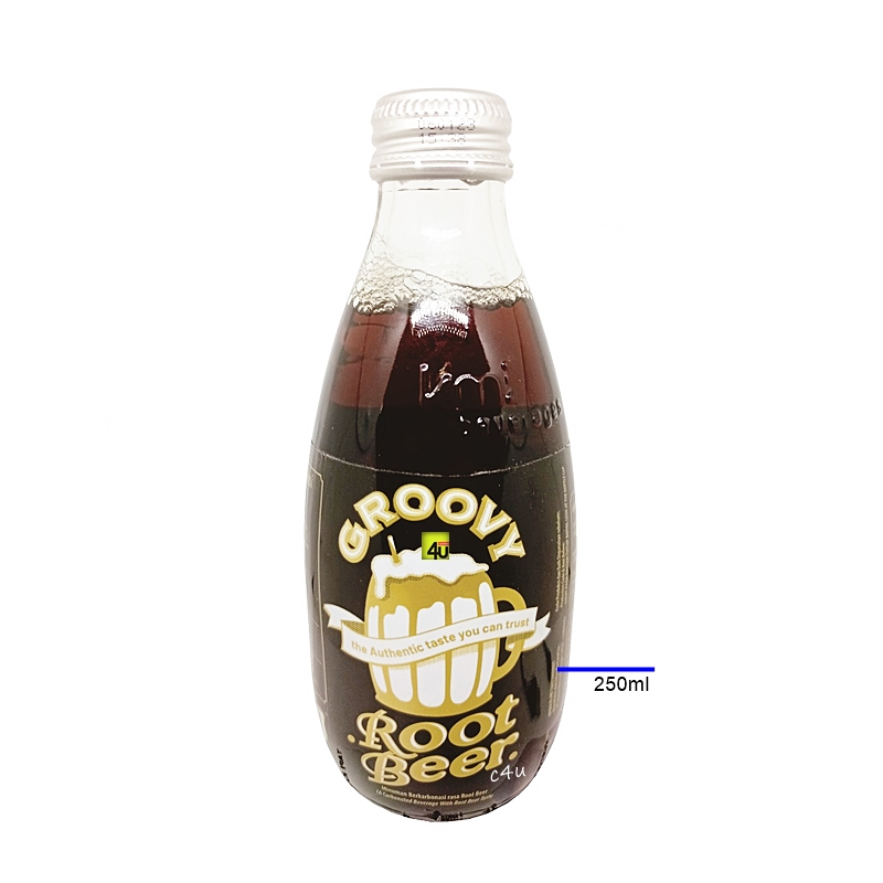 GROOVY - Authentic Taste Root Beer - 250ml | Lazada Indonesia