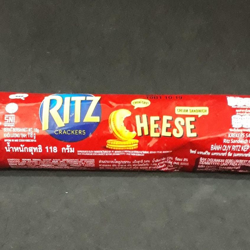RITZ Biskuit Sandwich Keju Pack 118gr | Lazada Indonesia